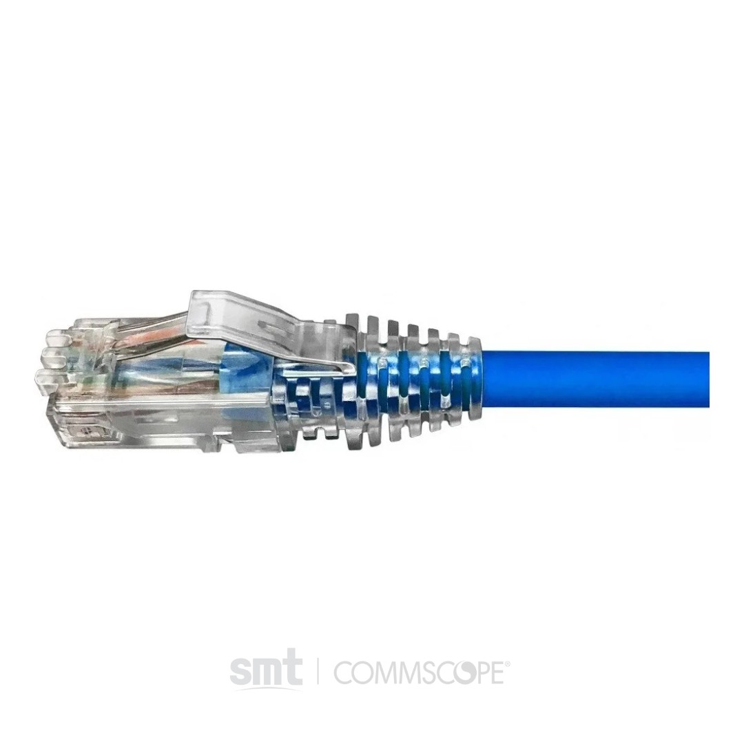 Patch Cord Commscope Cat.6 UTP RJ45 1.524m Azul Modelo NPC06UVDB - SMT ...